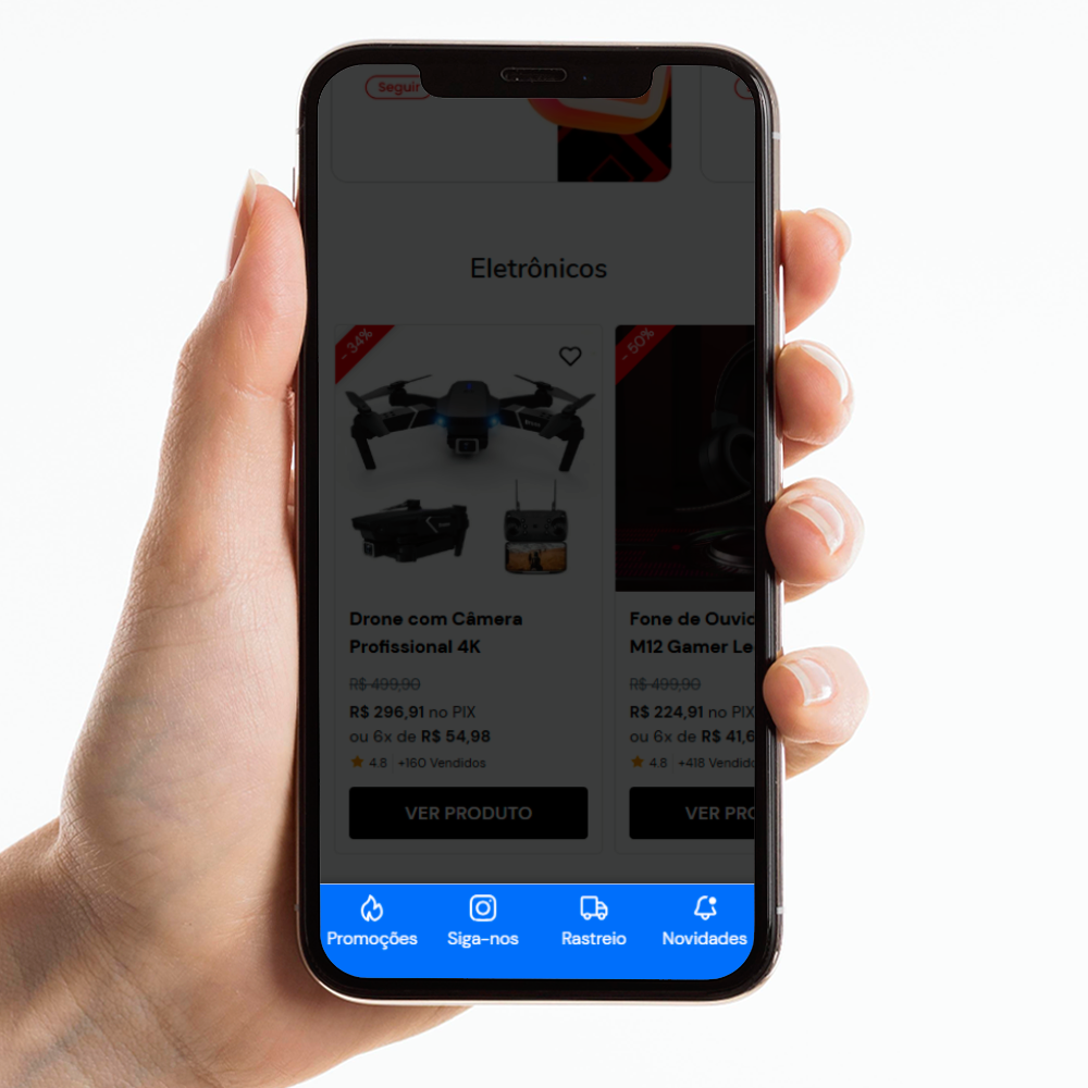 Menu Flutuante - Qualquer Tema – Team Drop